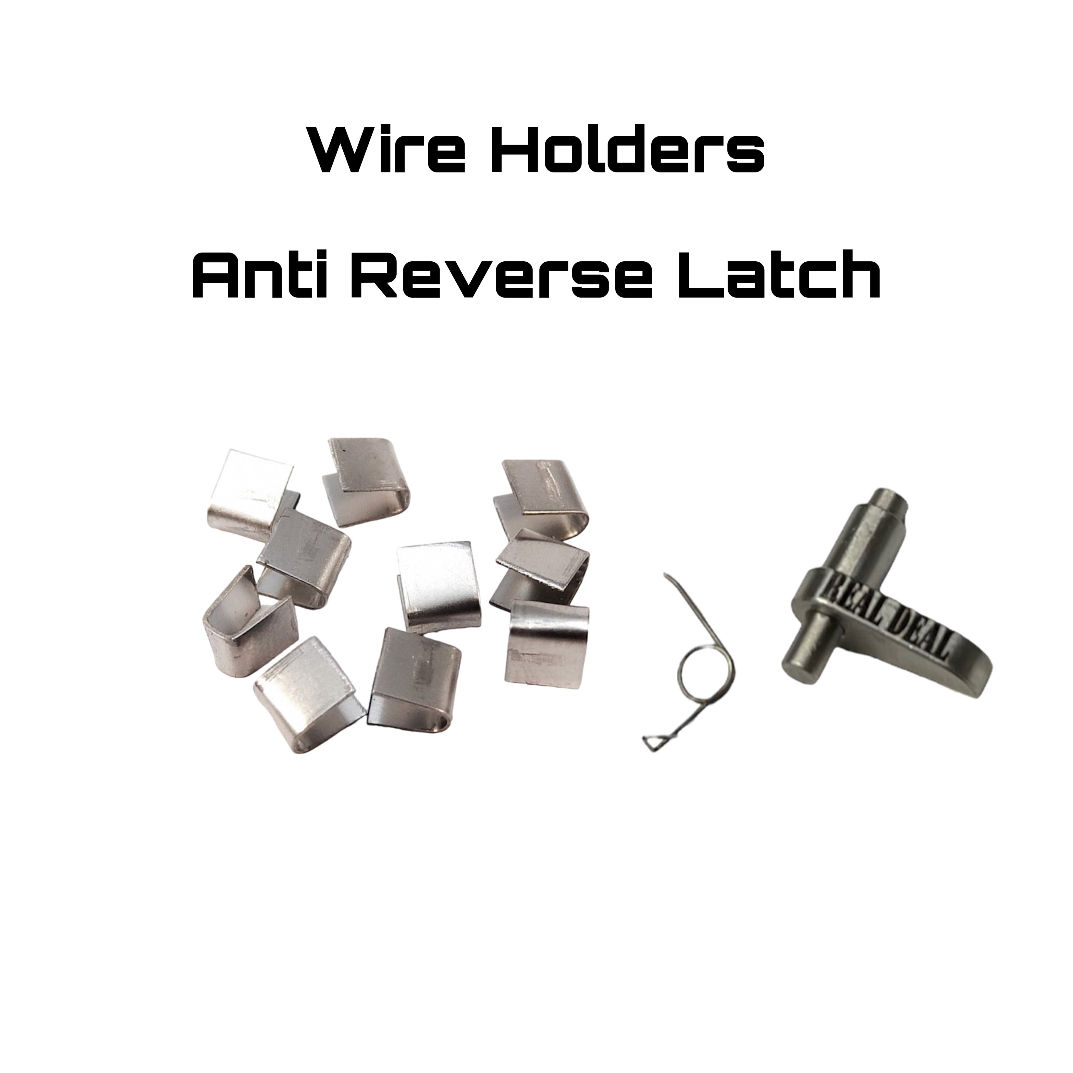 Anti Reverse Latches / Wire Holders – The Real Deal Airsoft