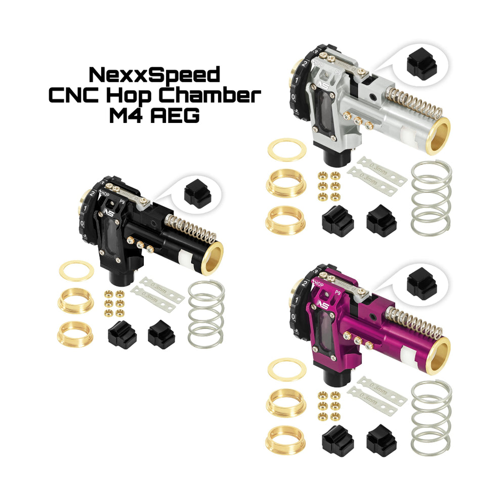 NexxSpeed CNC Hop Chamber for M4 AEG – The Real Deal Airsoft