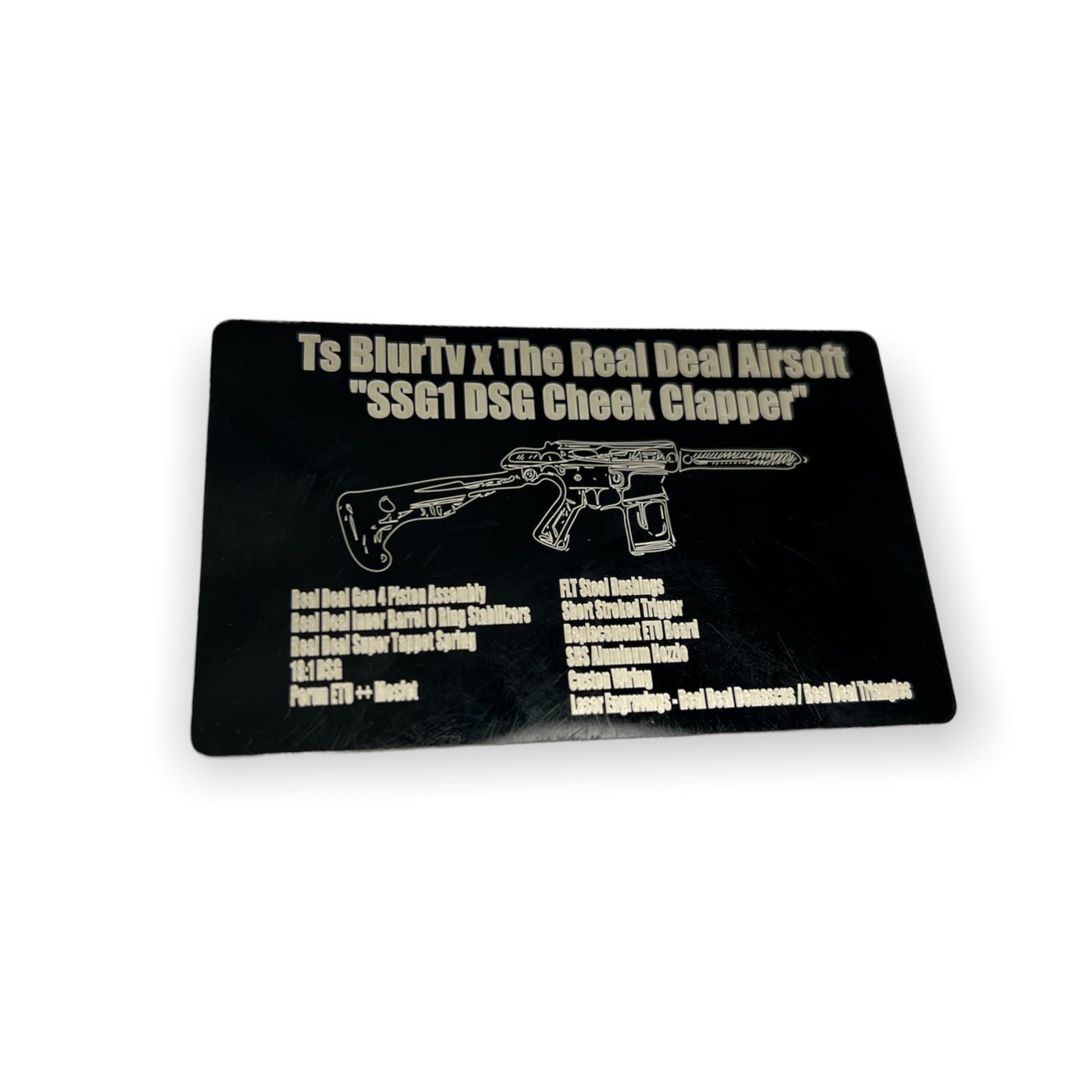 Custom Gun Card – The Real Deal Airsoft
